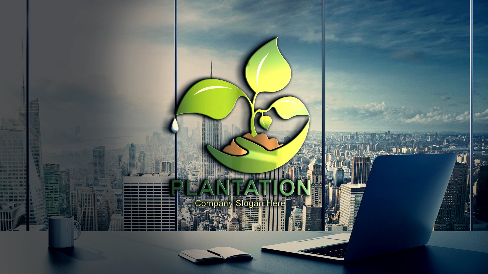 Eco Plantation Agriculture Logo Design – GraphicsFamily