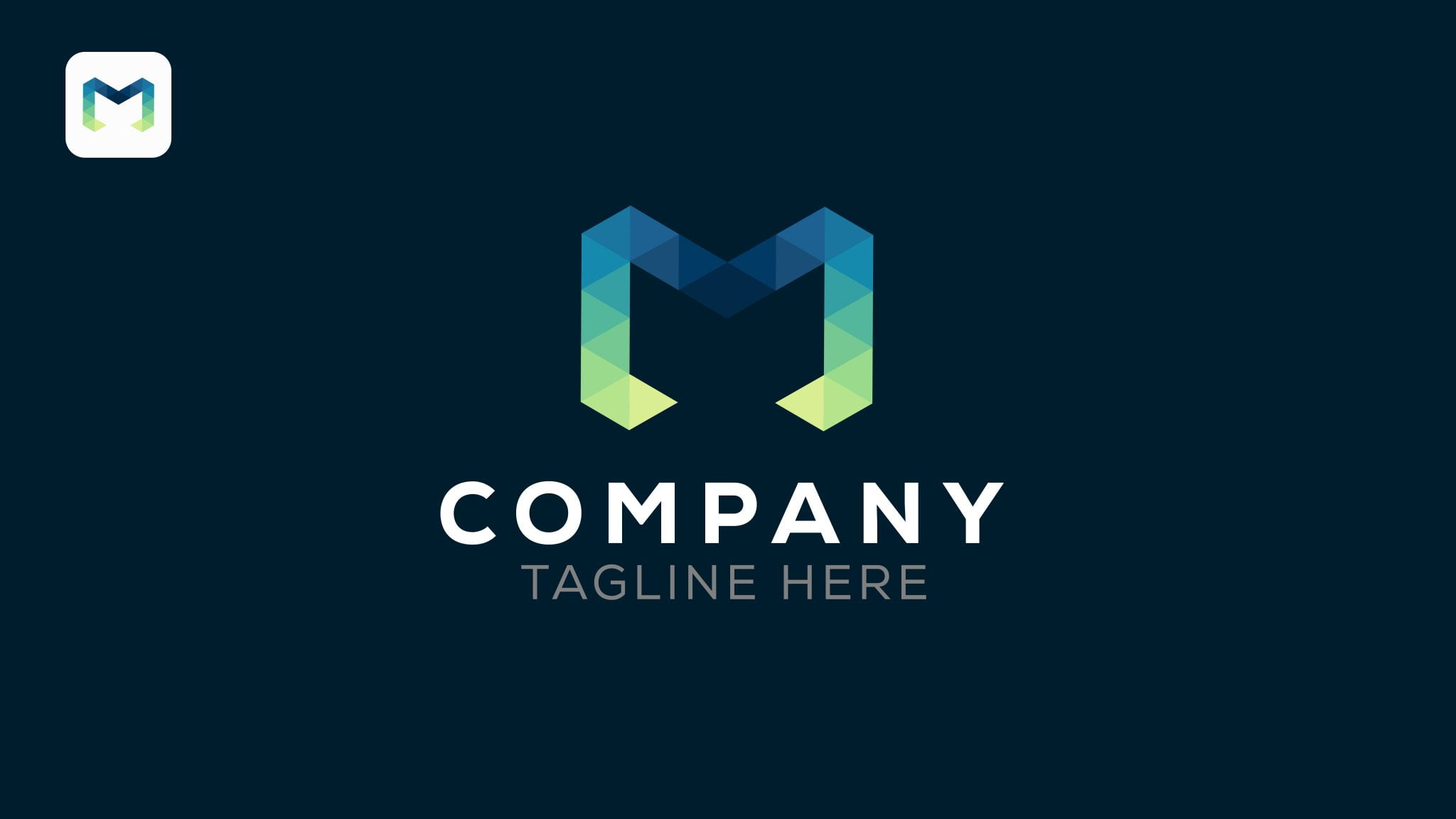 Letter M Logo Design Template – GraphicsFamily