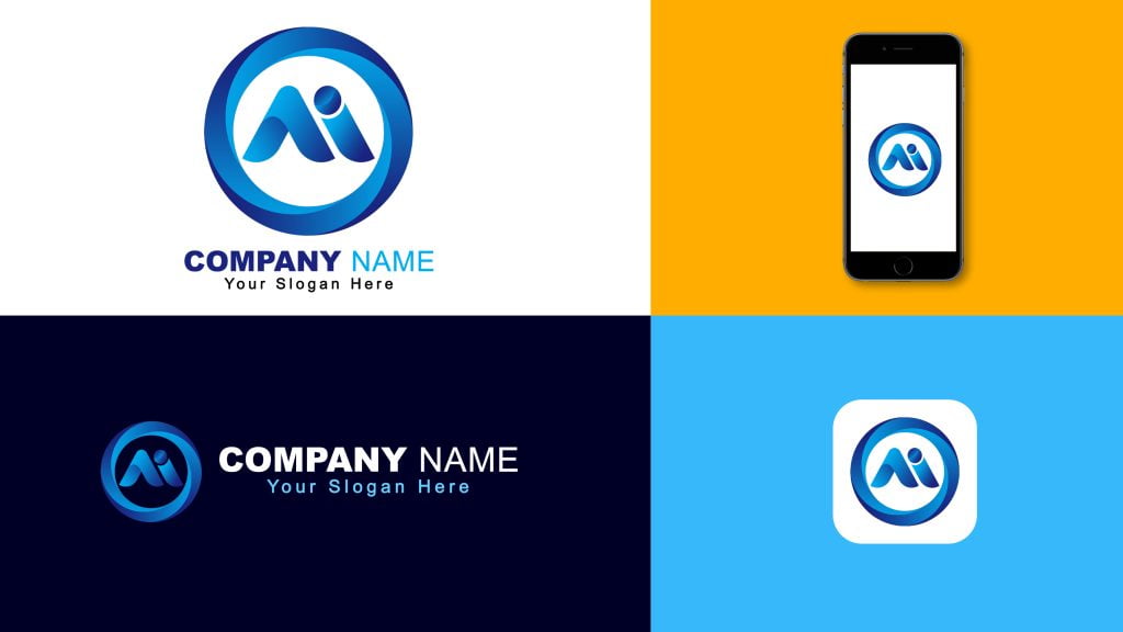 Free Letter M Logo Design Template – GraphicsFamily