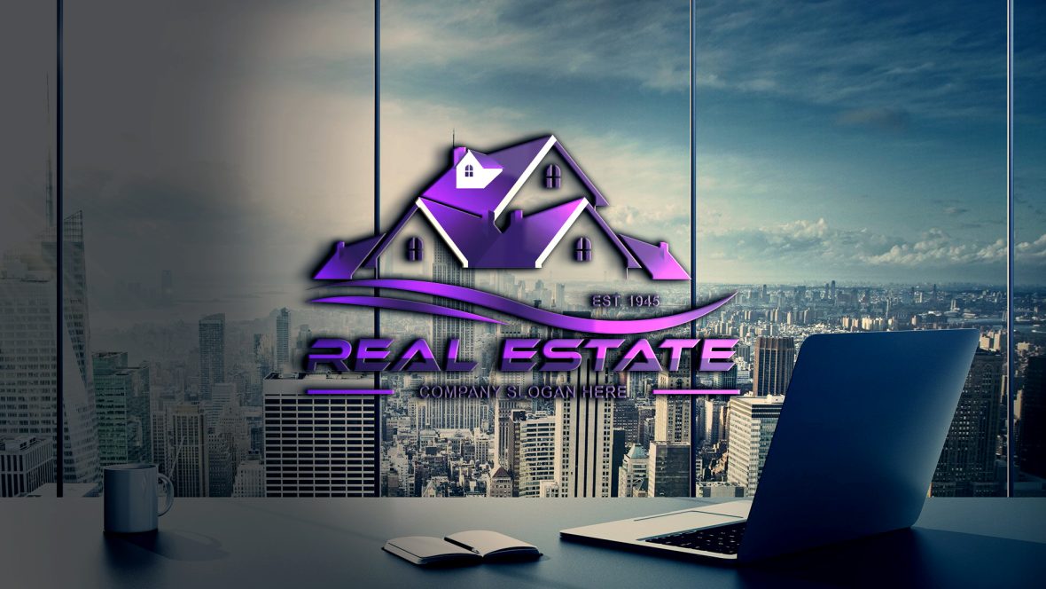 Real Estate Company Logo Design Template – GraphicsFamily