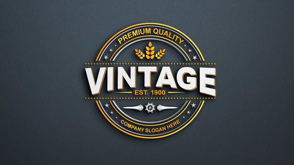 Vintage Logo Design – GraphicsFamily
