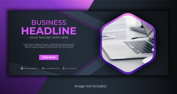 Abstract Corporate Banner Template – GraphicsFamily