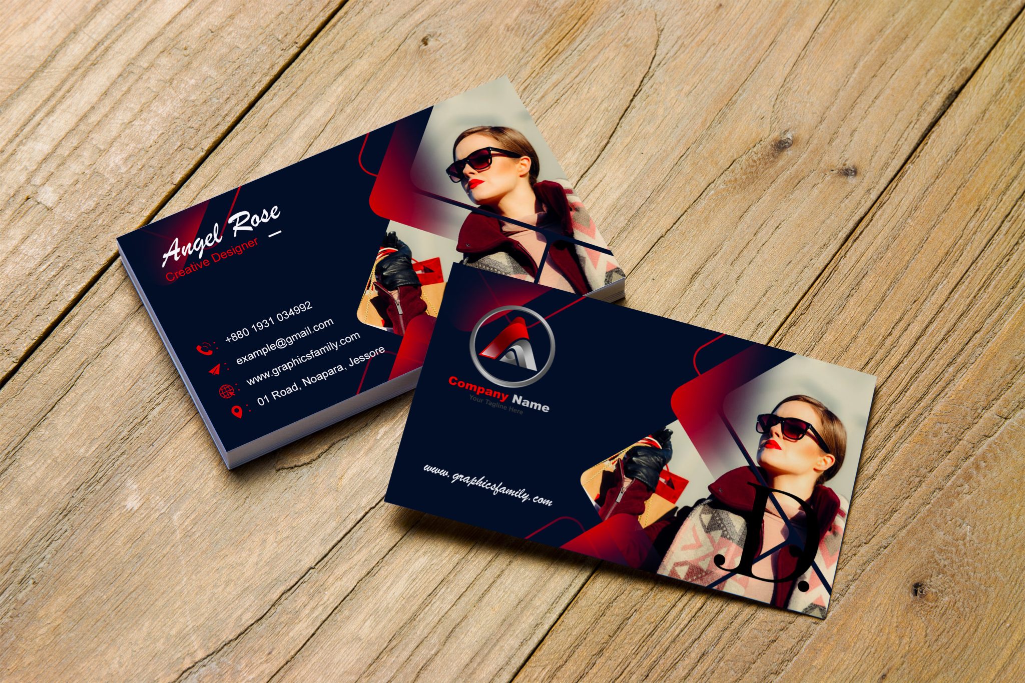 27+ Best Free Visiting Card PSD Templates To Download - GraphicsFamily