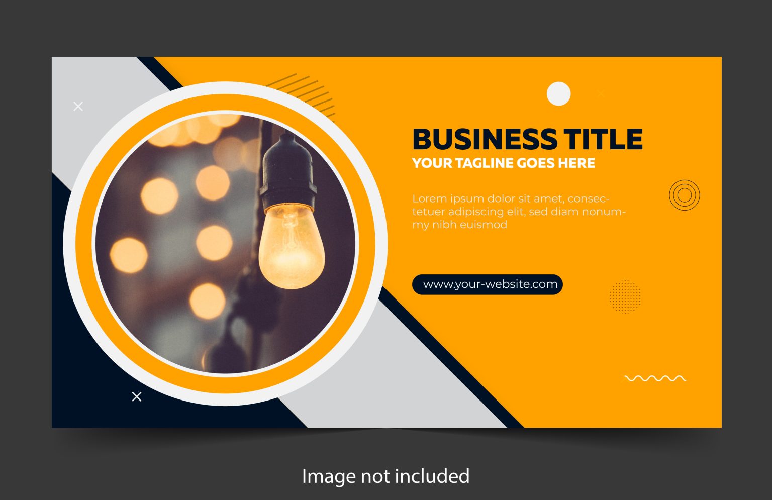 Free Simple Cover Template for Facebook – GraphicsFamily