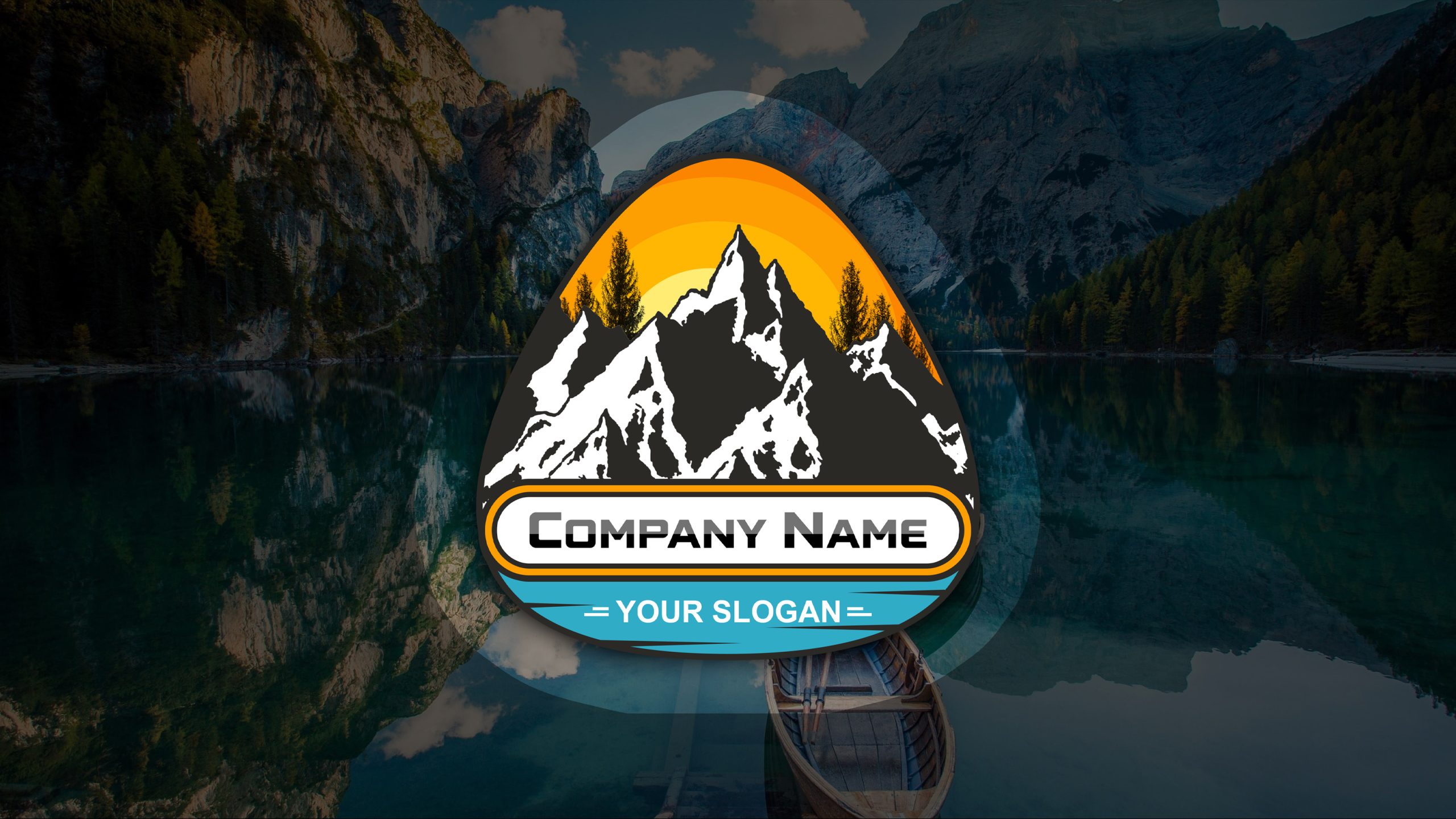 Mountain Badge Logo Template Create A Mountain Rescue Unit Badge In