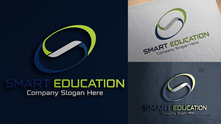 Smart Education Logo Design – GraphicsFamily