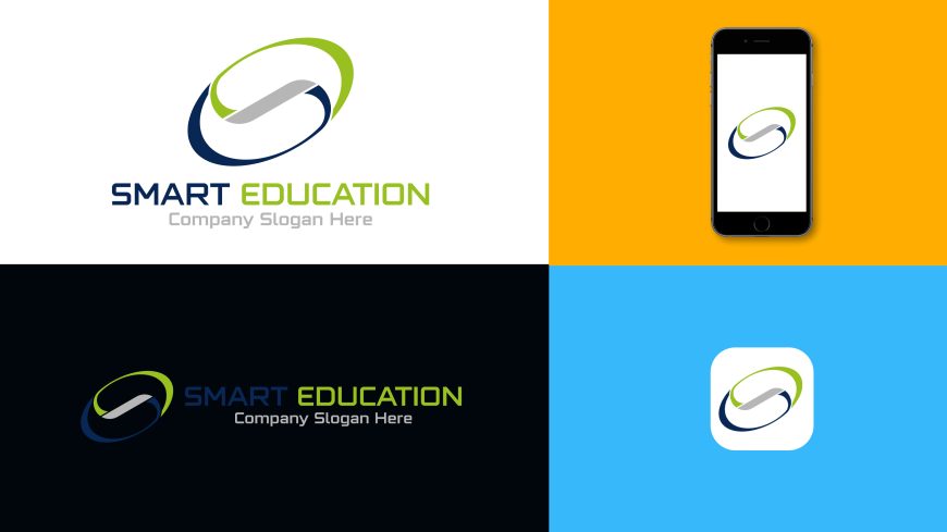 Smart Education Logo Design – GraphicsFamily