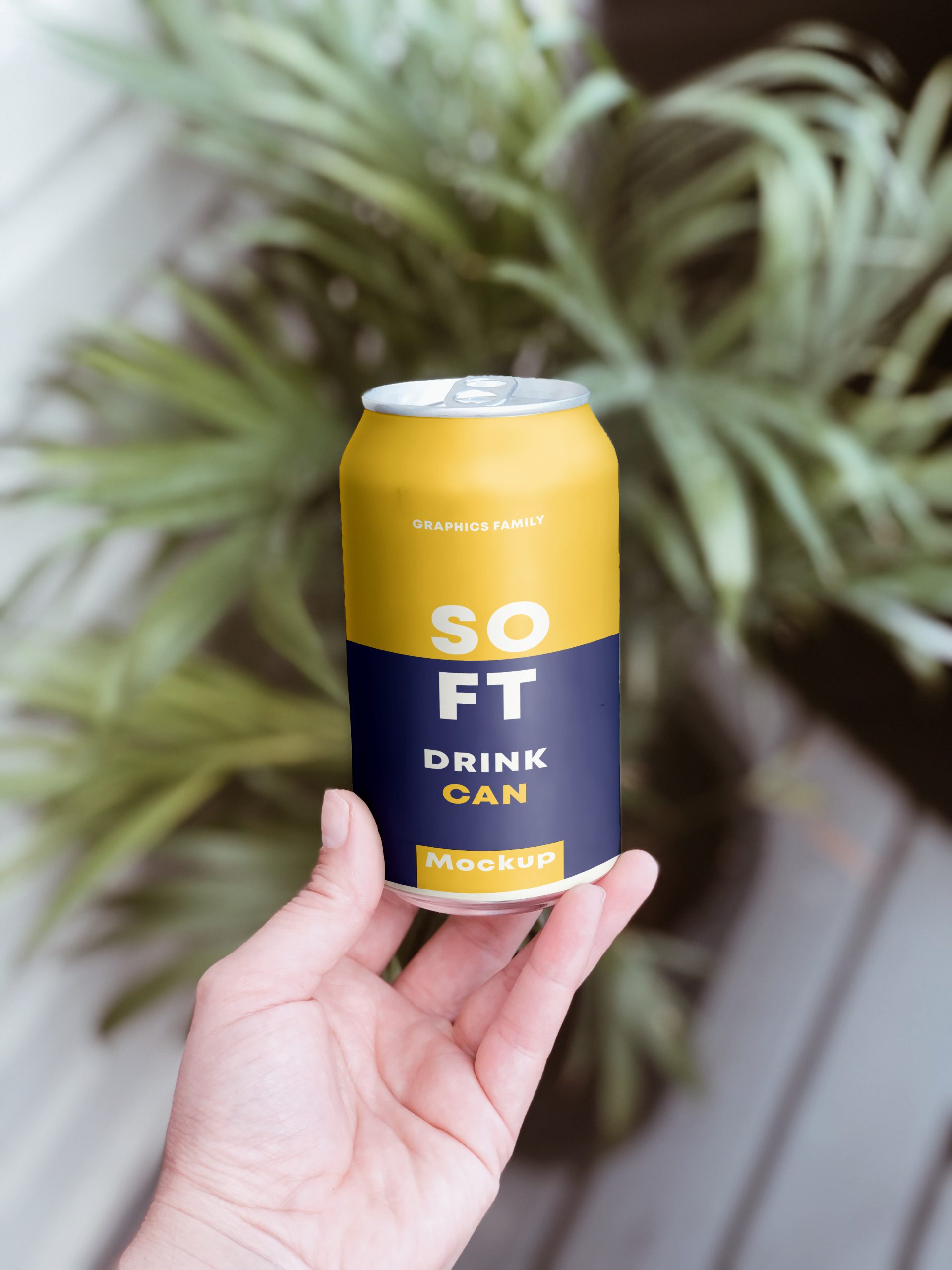 12+ Free Can Mockup Downloads – GraphicsFamily