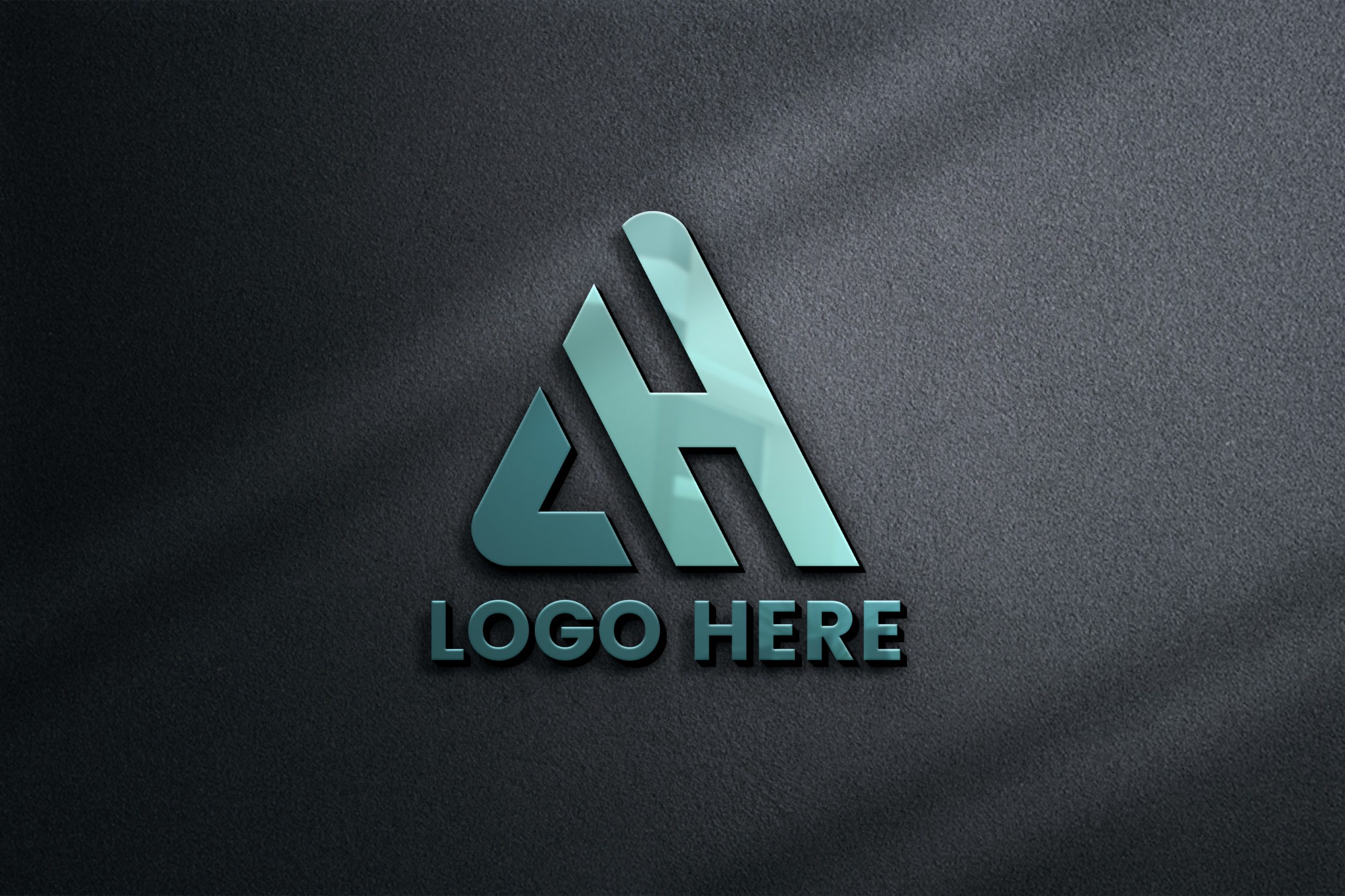 3d Black Logo
