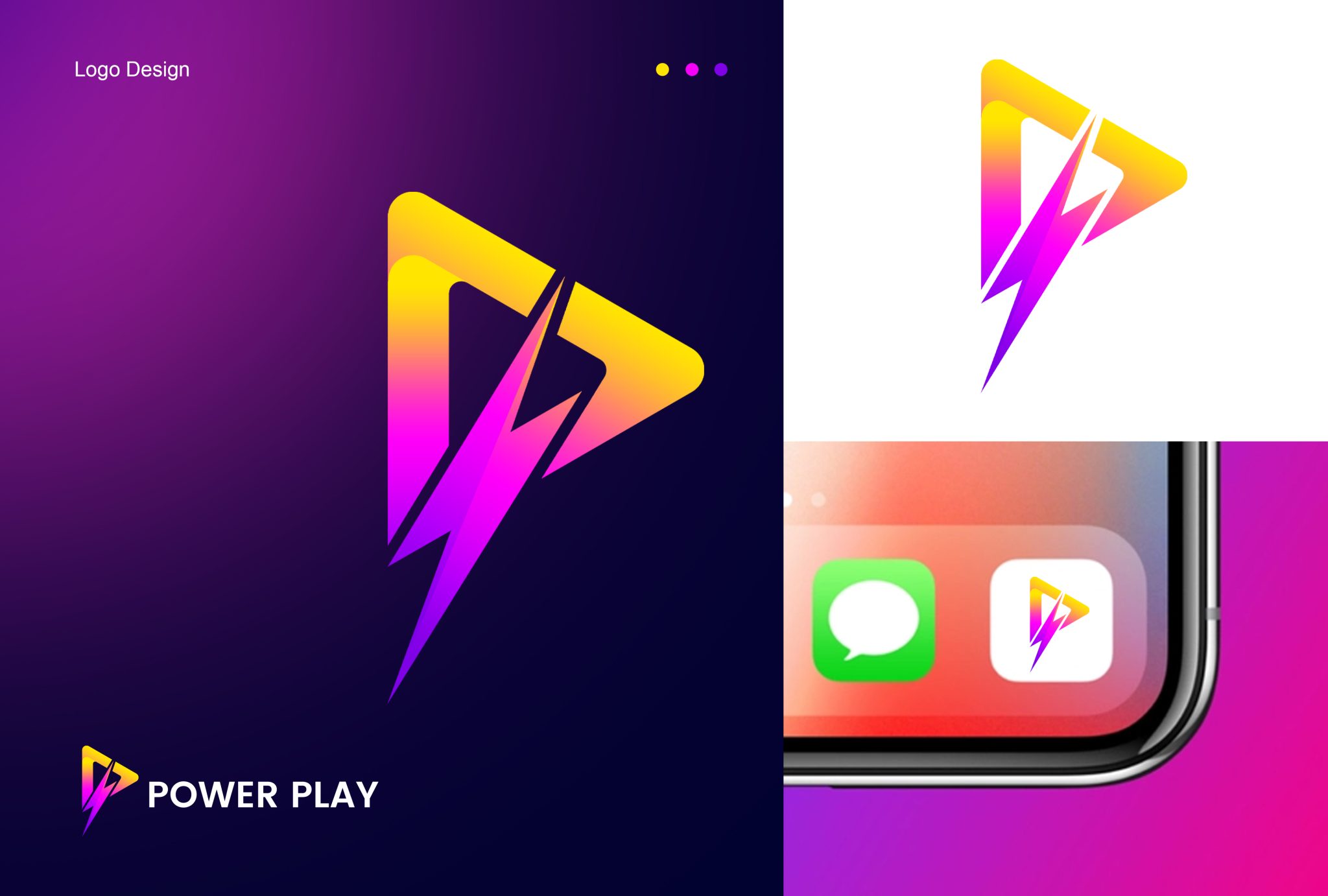 Power Play Logo Design – GraphicsFamily