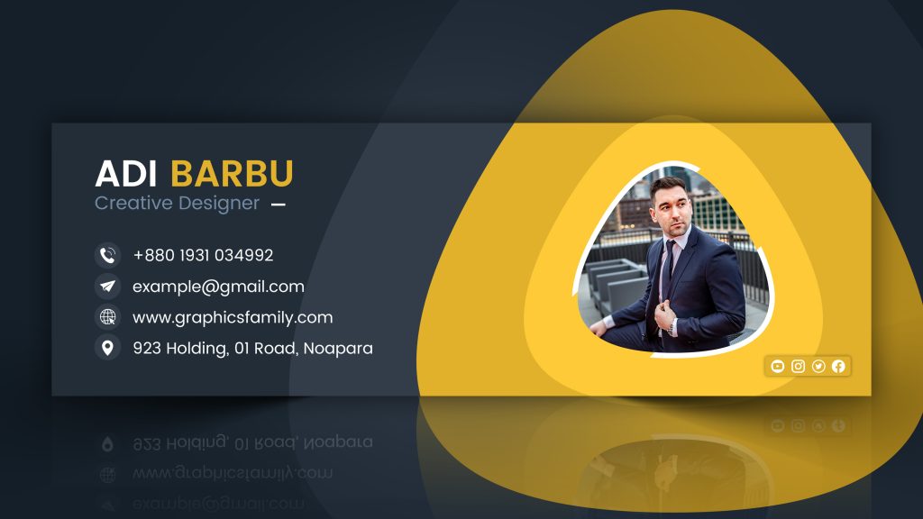 41+ Free Email Signature Templates Download in 2022 – GraphicsFamily