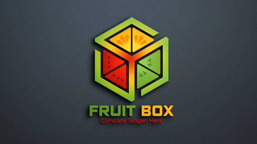 Fruit Box Logo Template – GraphicsFamily