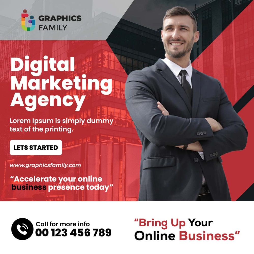 Free Modern Digital Marketing Agency Social Media Post GraphicsFamily Free Modern Digital Marketing Agency Social Media Post GraphicsFamily