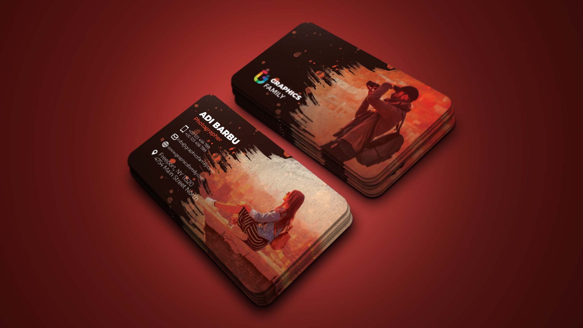 28+ Best Free Visiting Card PSD Templates To Download - GraphicsFamily