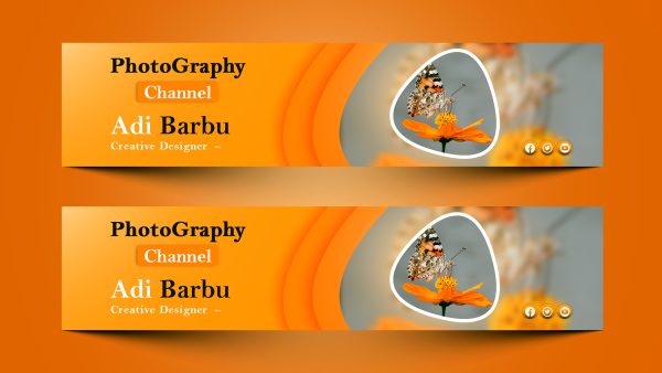 Free Photography YouTube Channel Art Design Template – GraphicsFamily