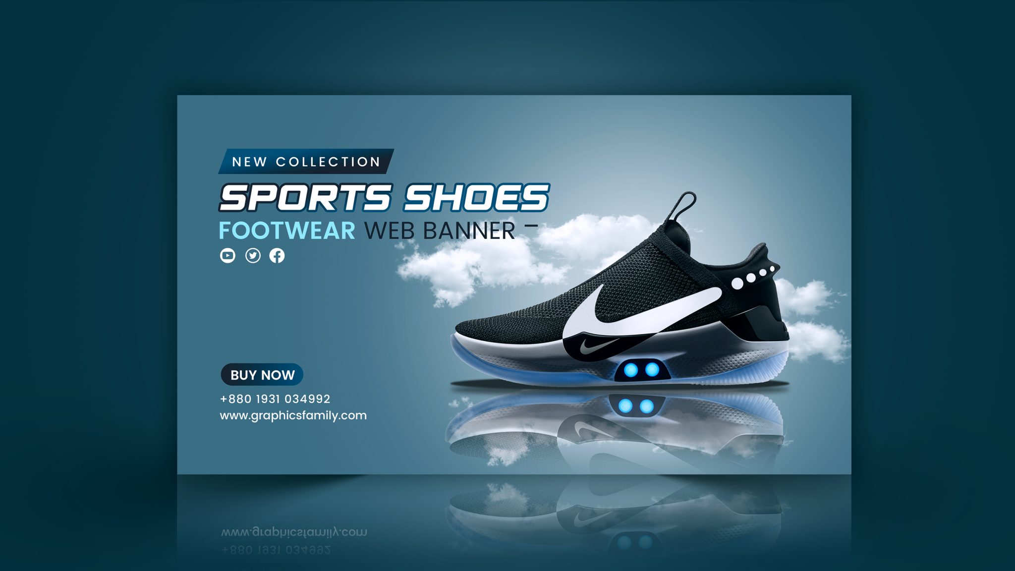 Free Professional Website Ad Banner Design – GraphicsFamily