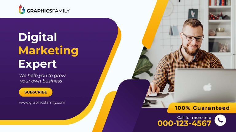 Professional Website Banner Design – GraphicsFamily