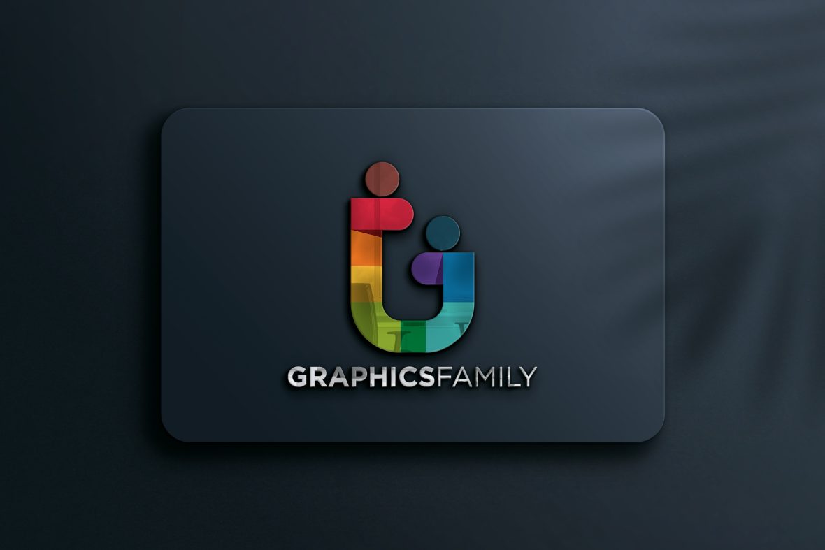 Glass Effects Logo Mockup – GraphicsFamily