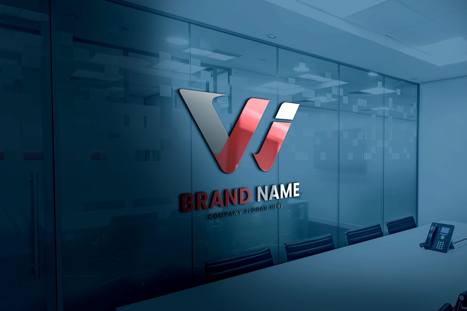 WI Letters Logo Design Template – GraphicsFamily