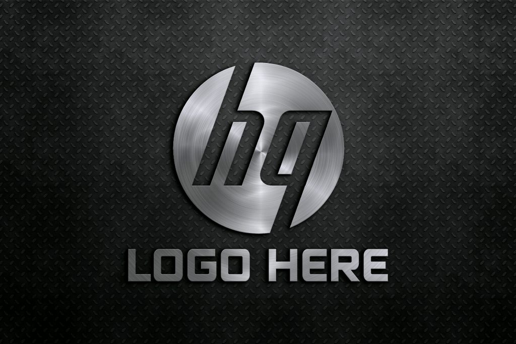 30+ Free Metal Logo Mockups – GraphicsFamily