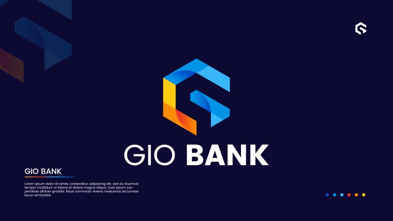 Banking Startup Card Logo Design – GraphicsFamily