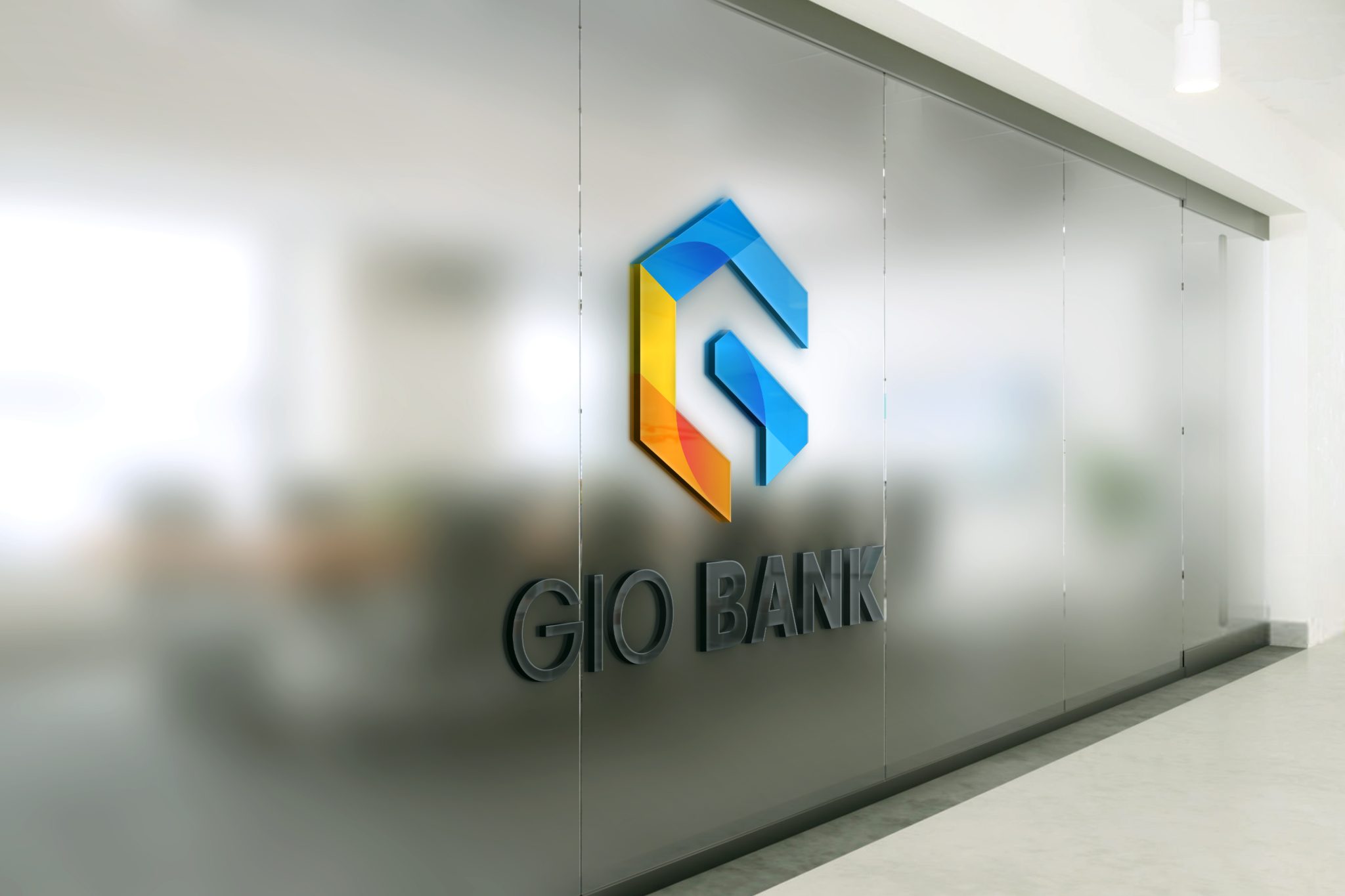 Banking Startup Card Logo Design – GraphicsFamily