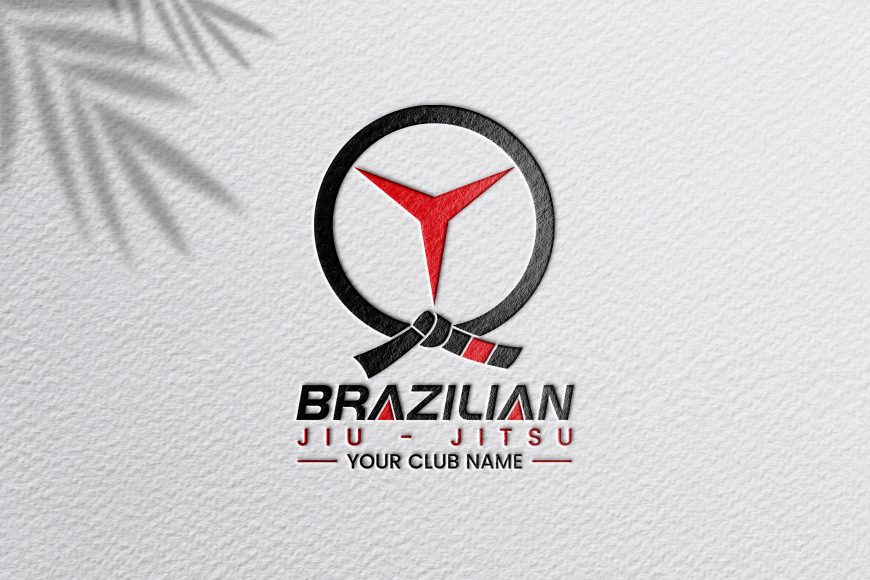 Brazilian Jiu Jitsu Martial Arts Logo Design Tutorial – GraphicsFamily