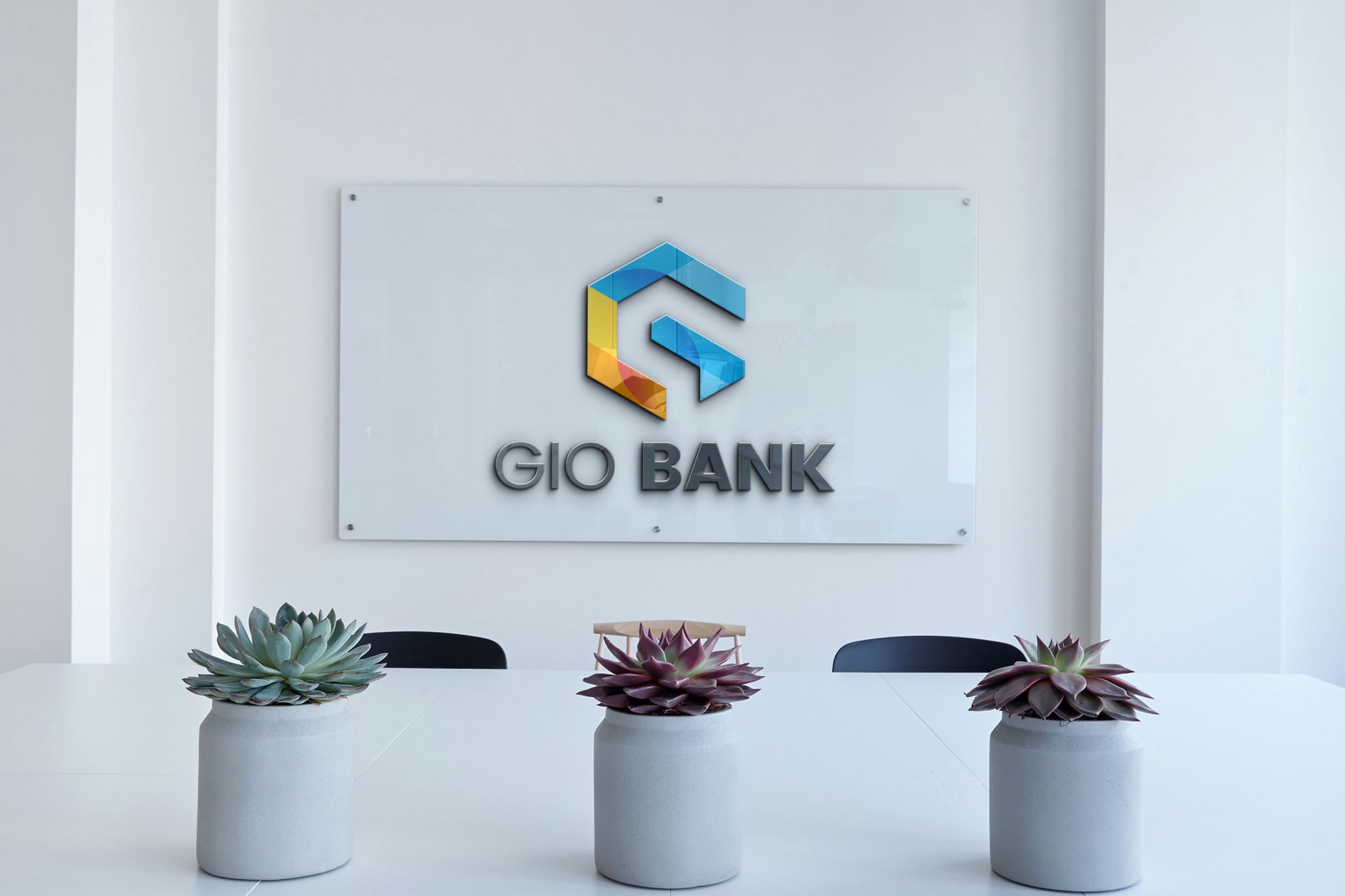 Banking Startup Card Logo Design – GraphicsFamily