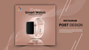 E-Commerce Watch Product Banner Design – GraphicsFamily