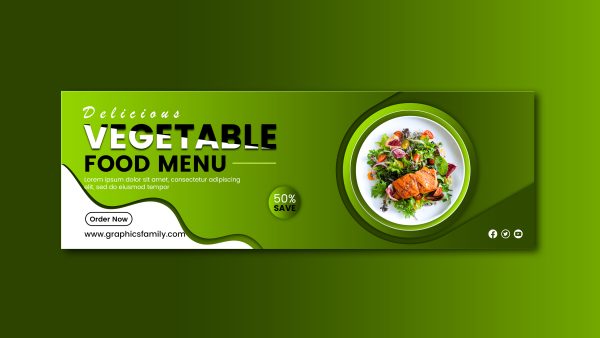 Food Web Banner Design – GraphicsFamily