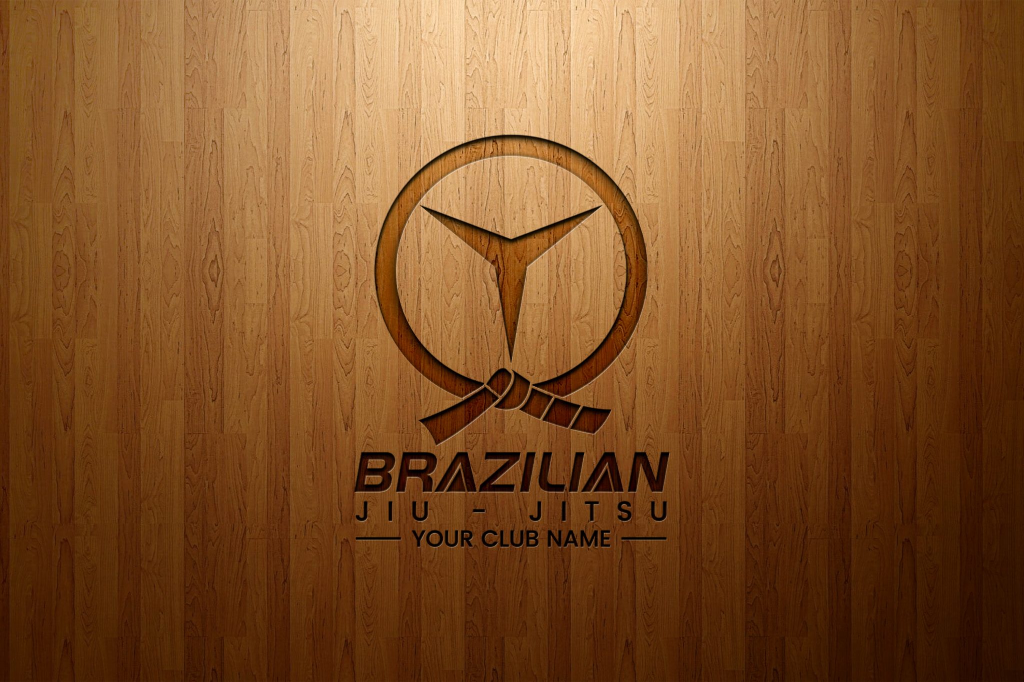 Brazilian Jiu Jitsu Martial Arts Logo Design Tutorial – GraphicsFamily