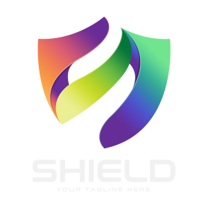 Abstract Colorful Shield Logo Design – GraphicsFamily