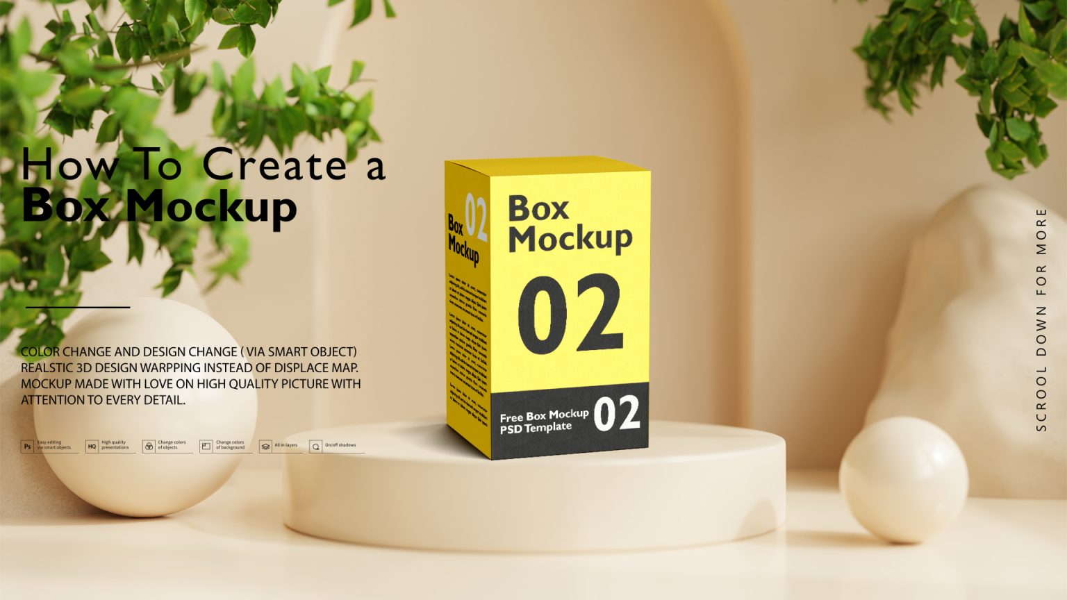 17+ Free Box Mockup Downloads – GraphicsFamily