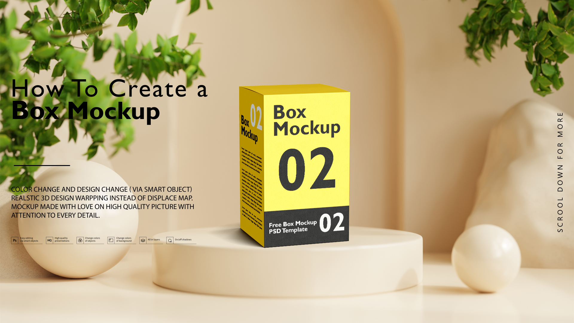 Box Mockup – GraphicsFamily