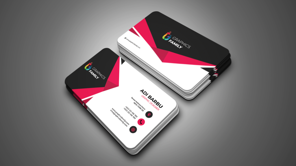 Creative Ready to Print Business Card Design – GraphicsFamily