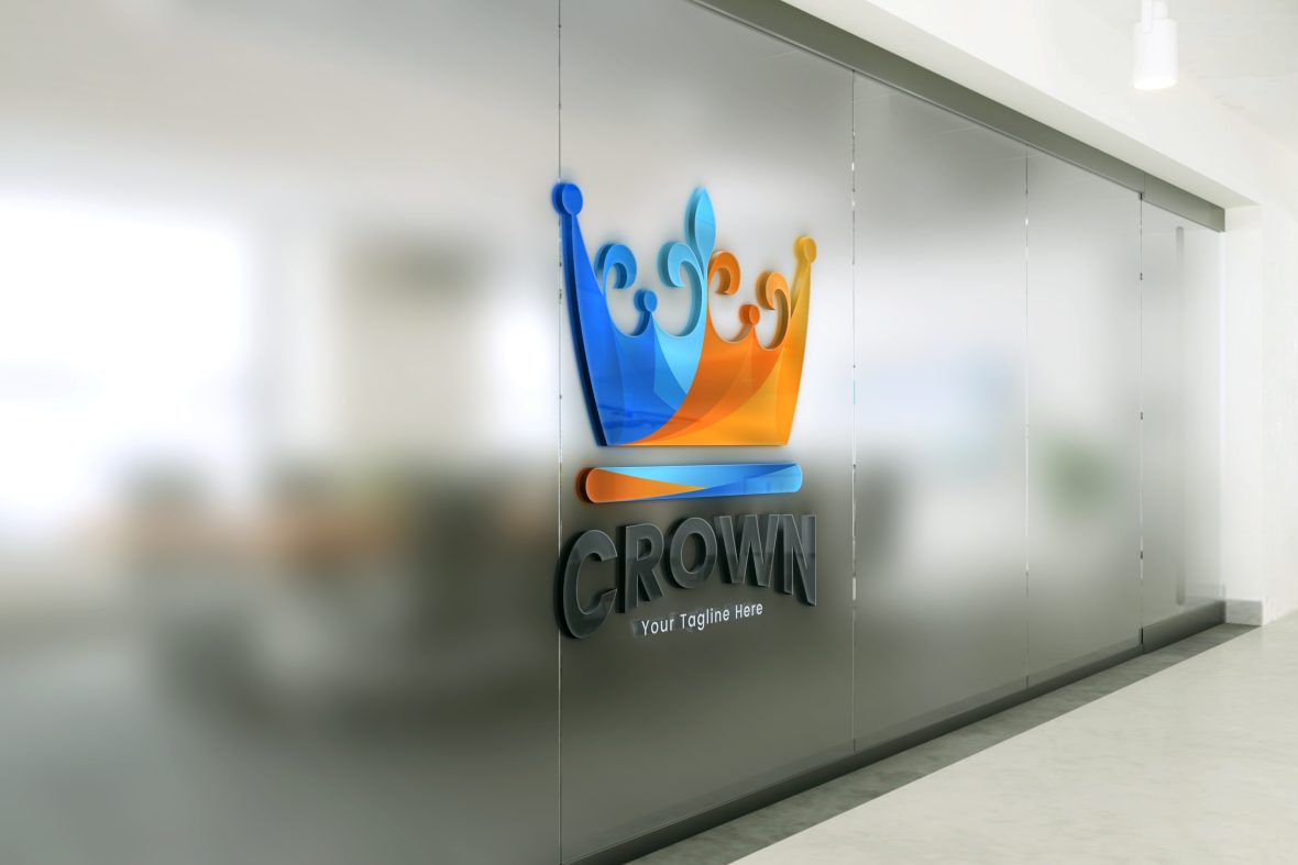 Colorful Crown Logo Design – GraphicsFamily