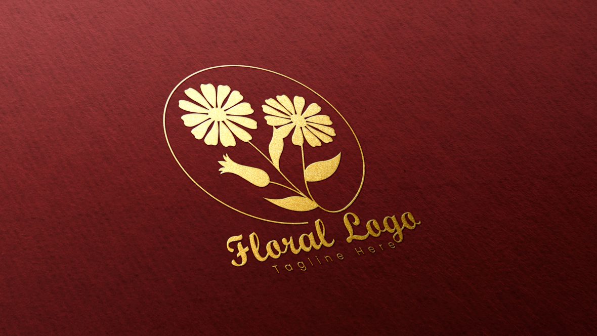 Floral Logo Concept Design – GraphicsFamily
