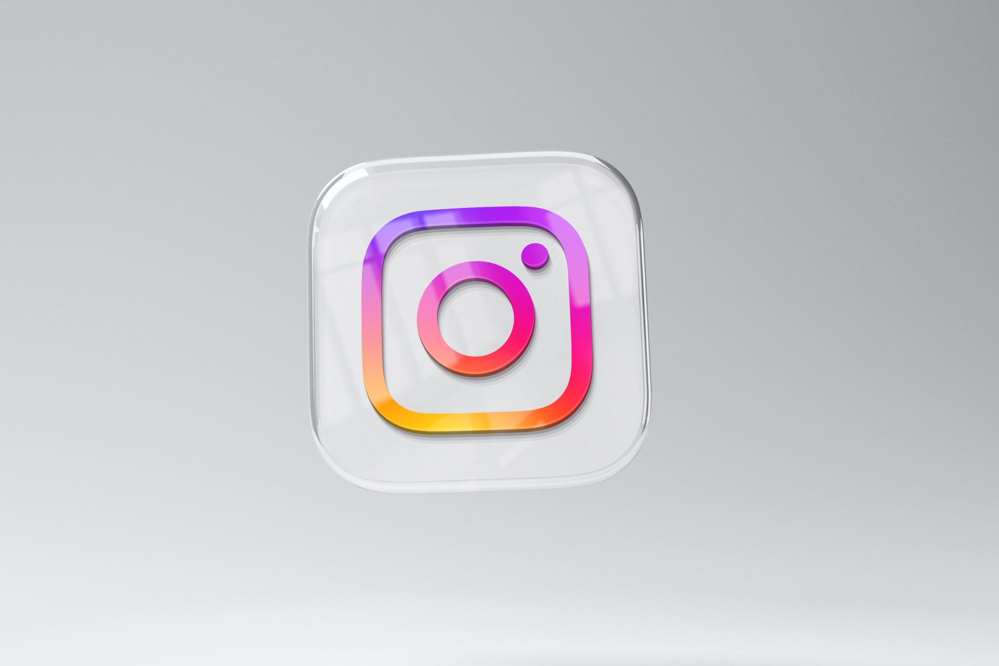 3D Glass Icon Mockup – GraphicsFamily