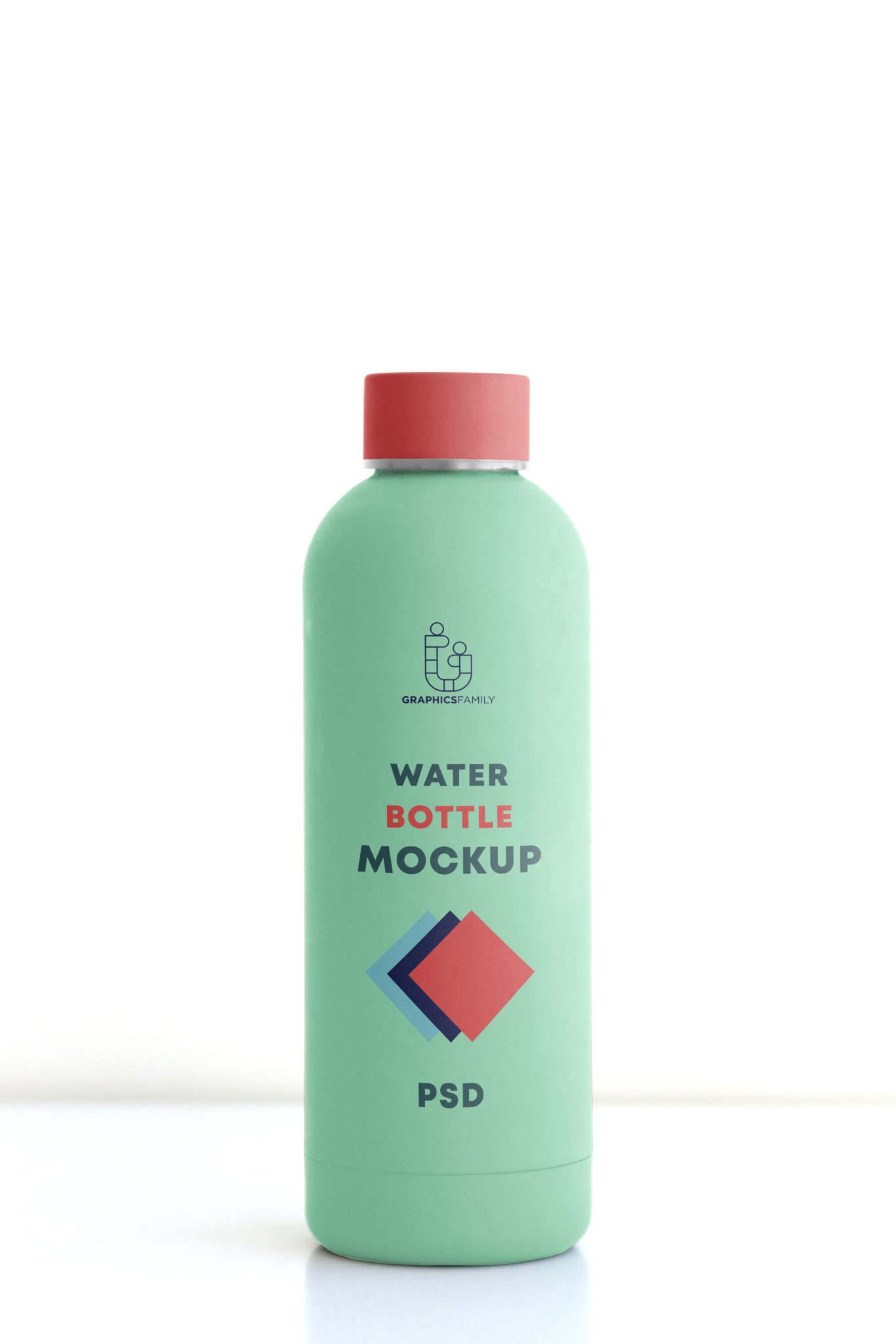 Bottle Design Mockup – GraphicsFamily