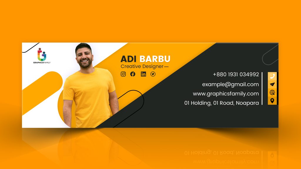 41+ Free Email Signature Templates Download in 2022 – GraphicsFamily