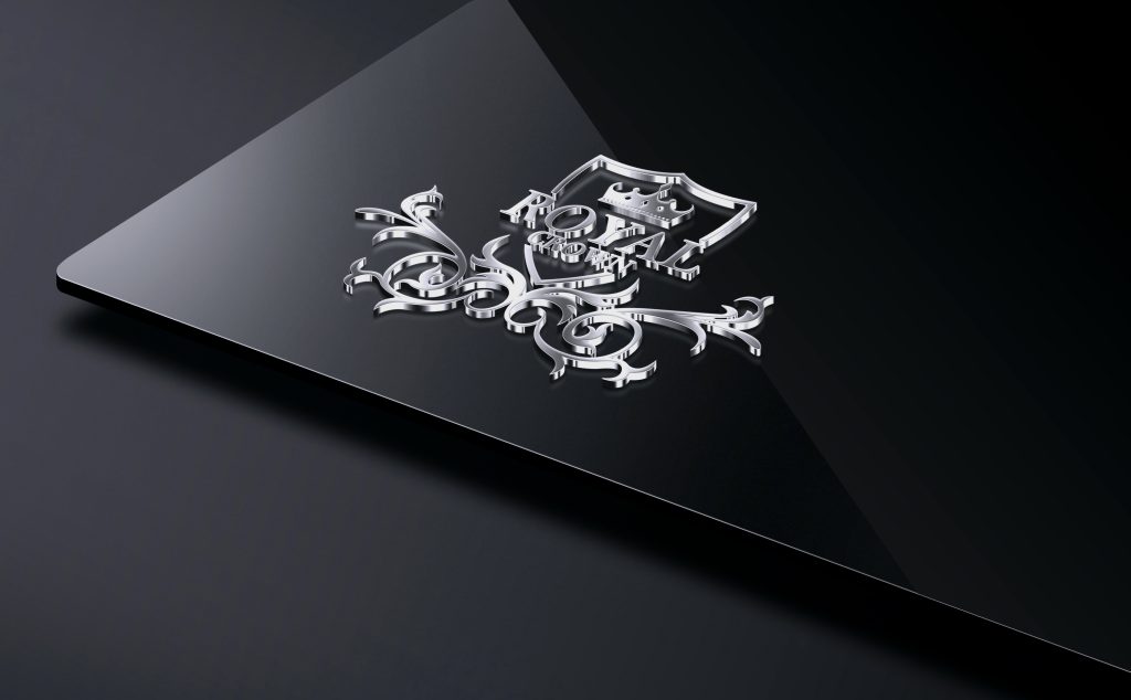 Royal Logo Concept Design With Crown Shape – GraphicsFamily