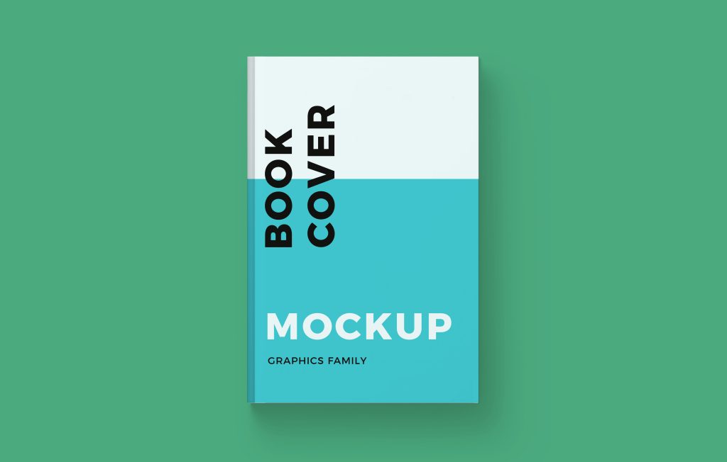 Front Cover Book Design Mockup – GraphicsFamily