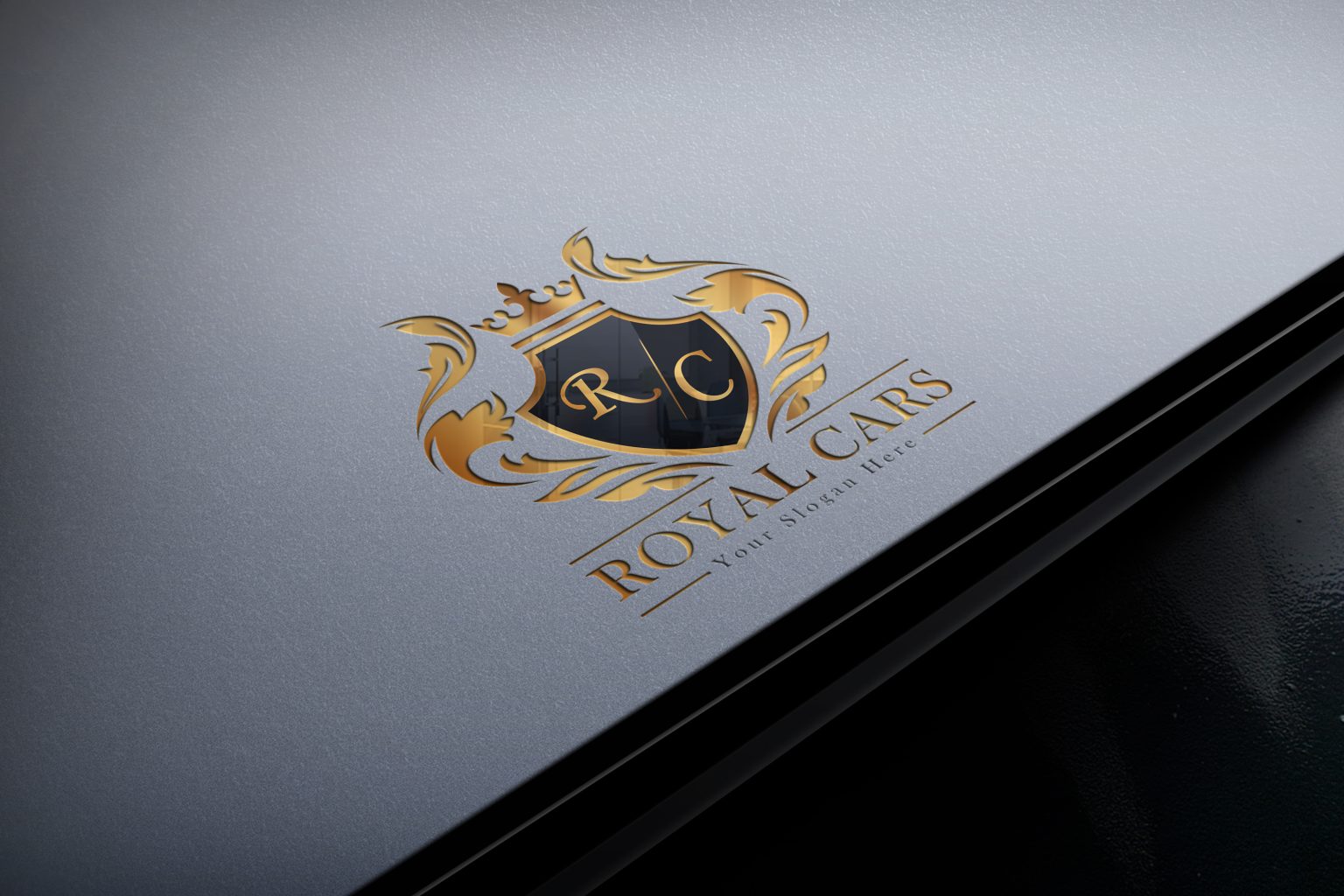 Gold Luxury Logo Design – GraphicsFamily