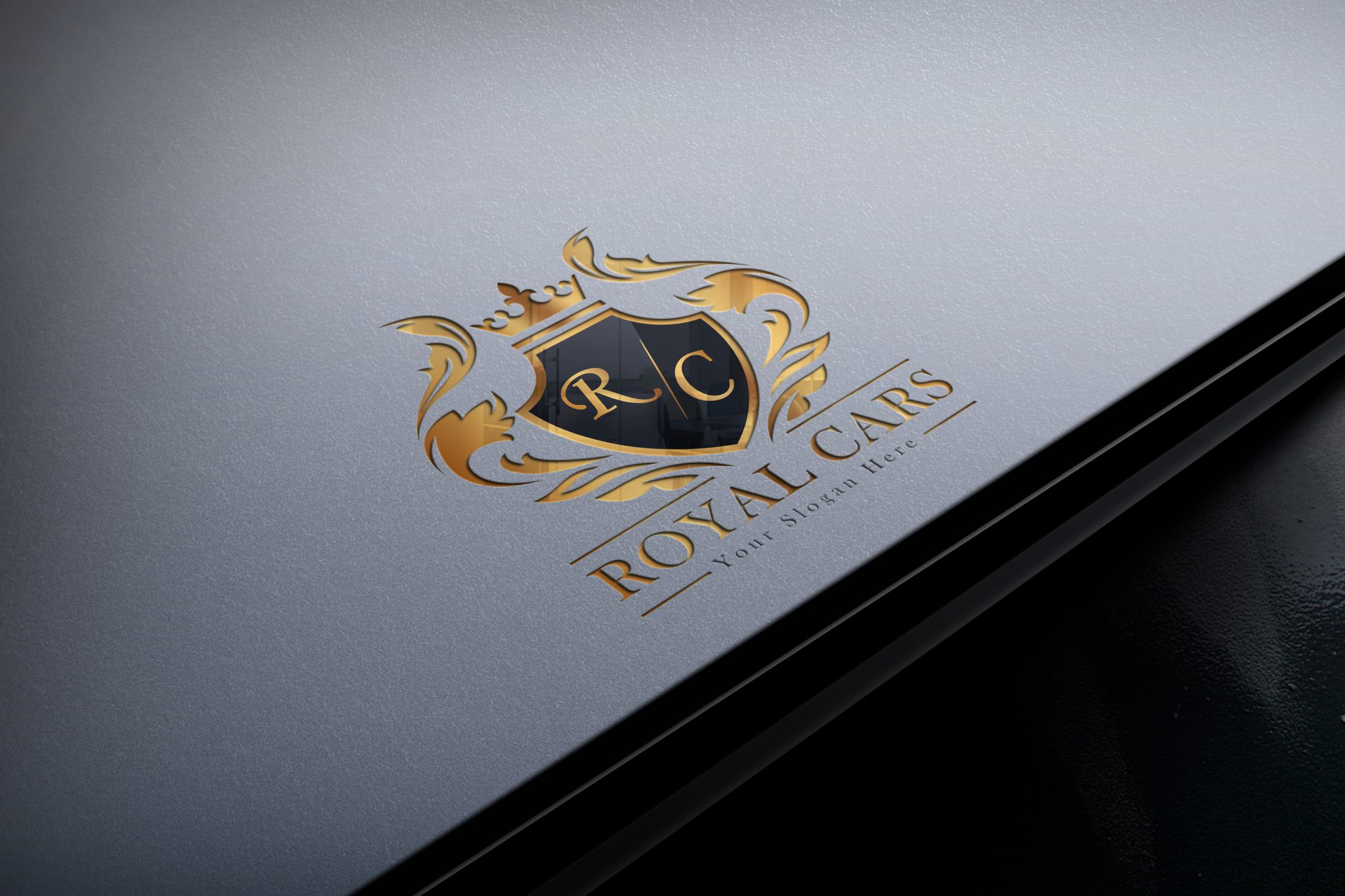Gold Luxury Logo Design – GraphicsFamily