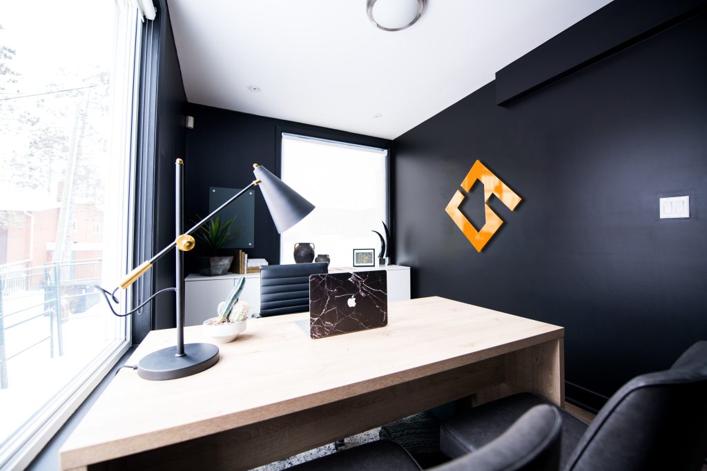 Home Office Logo Mockup – GraphicsFamily