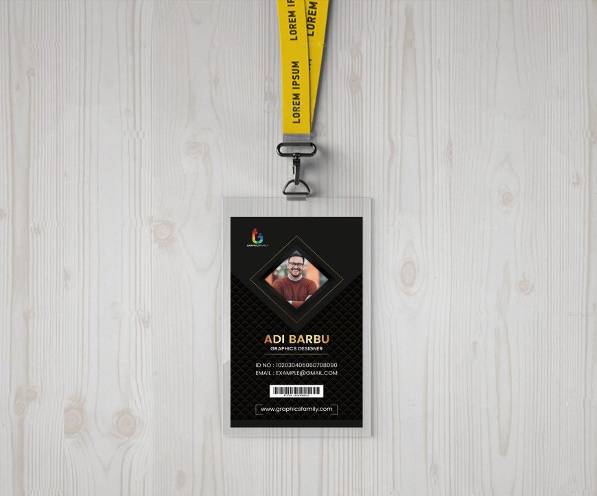 Luxury Id Card Design – GraphicsFamily