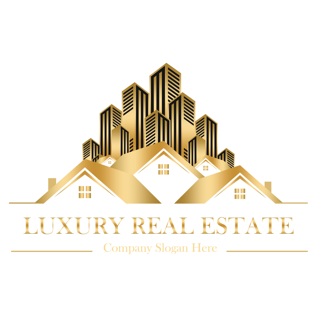 Luxury Real Estate Logo Design – GraphicsFamily