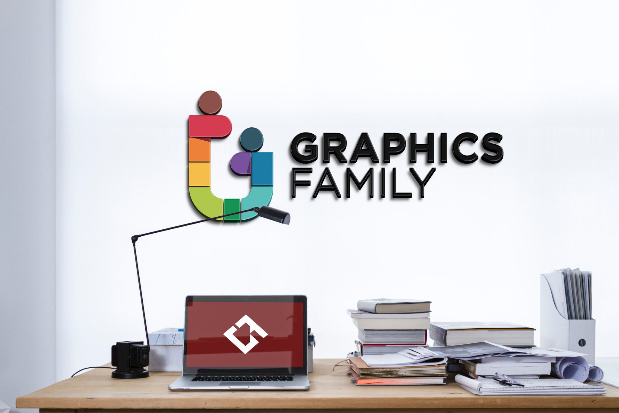 24+ Free Modern Logo Mockups – GraphicsFamily