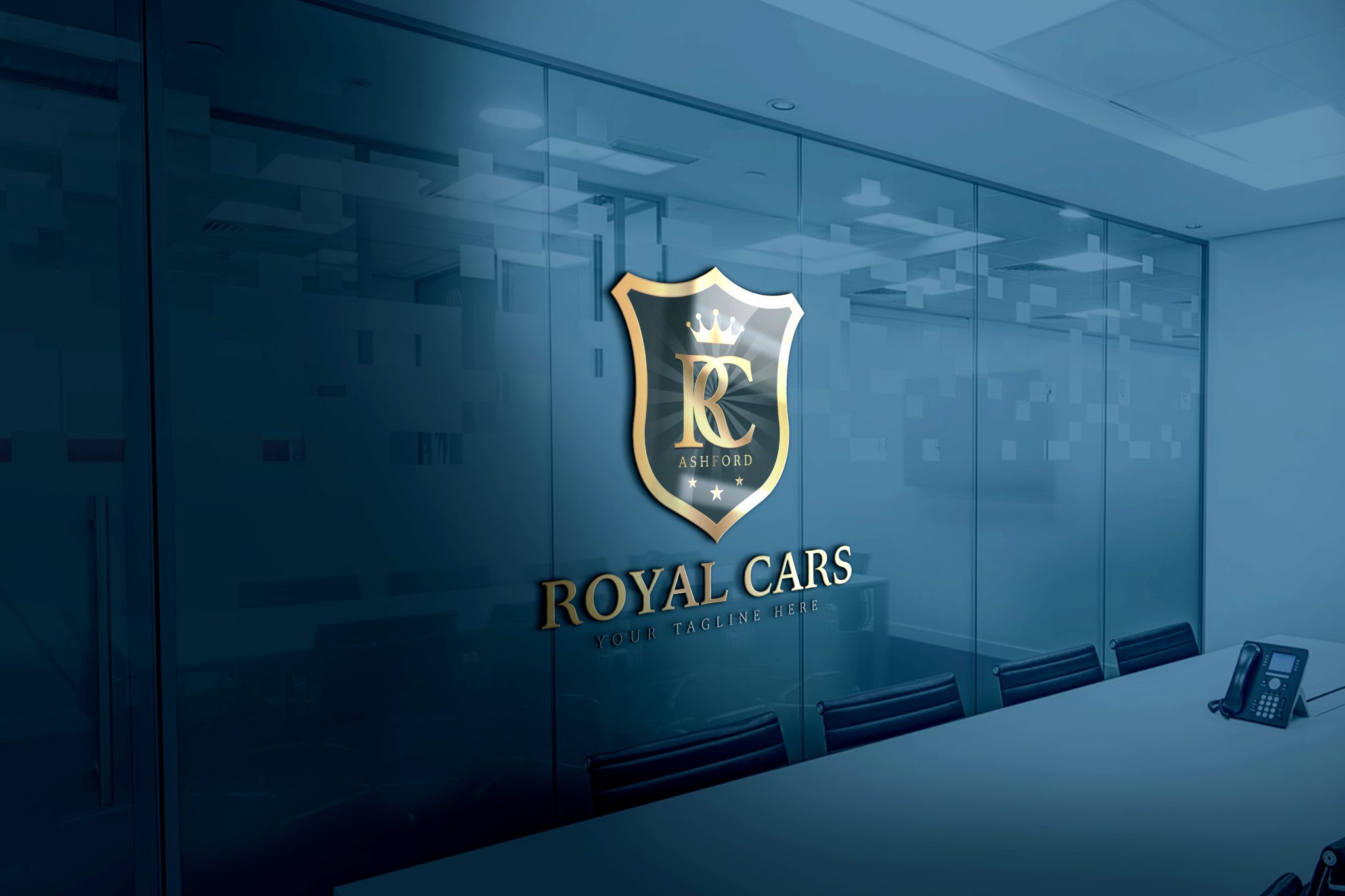 Royal Cars Logo Design – GraphicsFamily