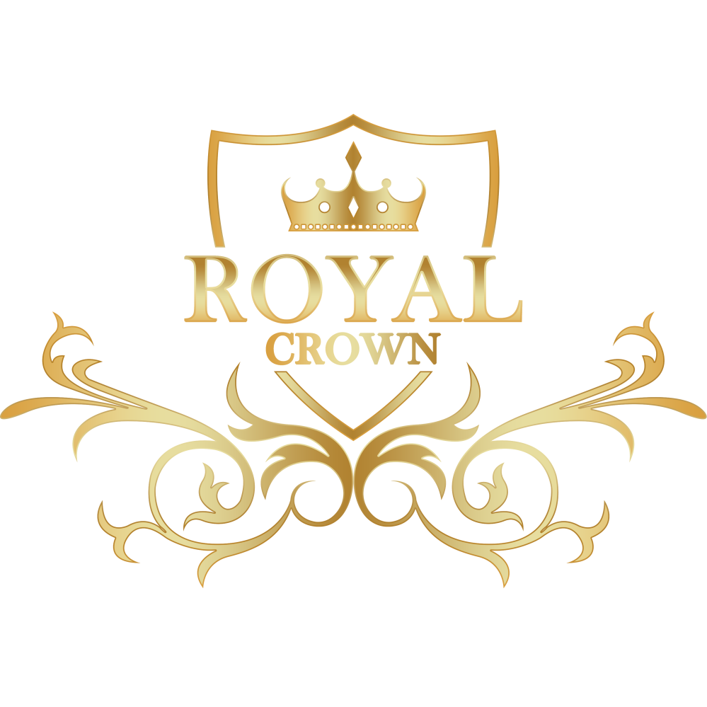 Royal Logo Concept Design With Crown Shape – GraphicsFamily